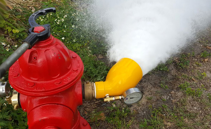 Fire Hydrant With Hose